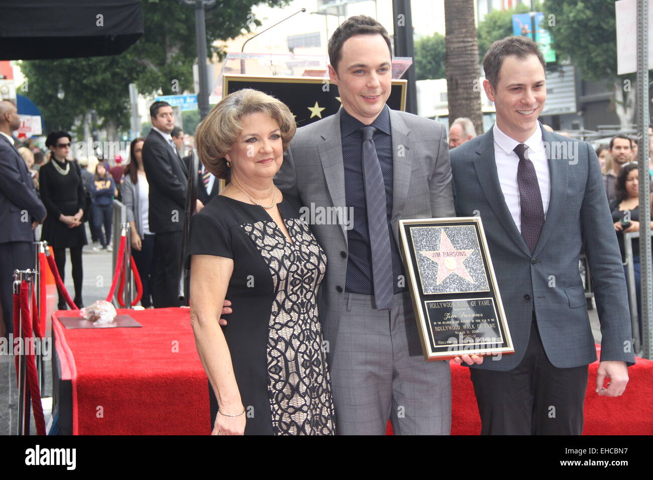 Judy parsons as jim parsons honored hi-res stock photography and images ...