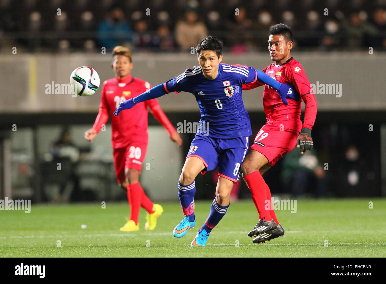 Fukuda Denshi Arena, Chiba, Japan. 11th Mar, 2014. Riki Harakawa (JPN), MARCH 11, 2014 ...