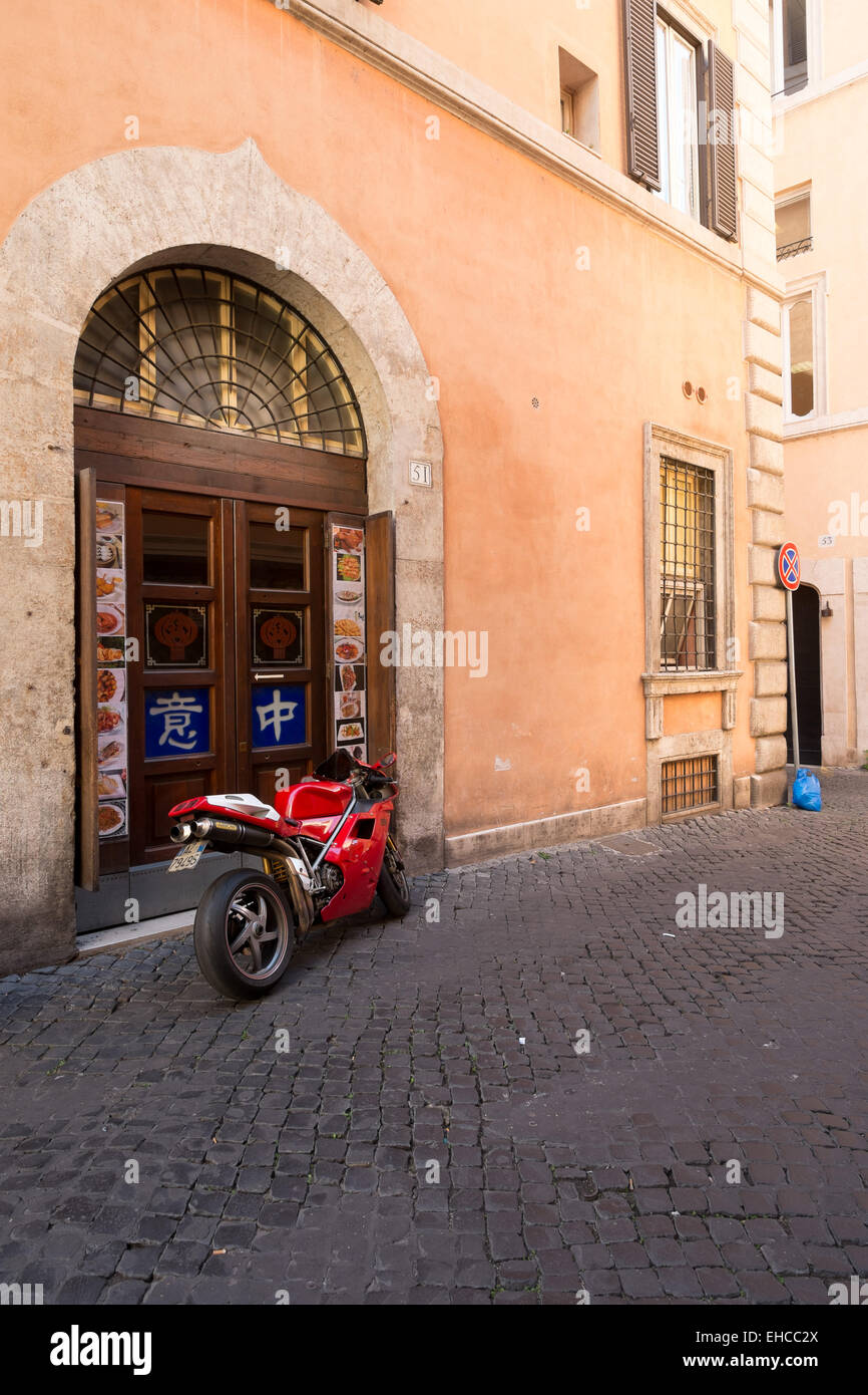 Rome motorcycle hi-res stock photography and images - Alamy