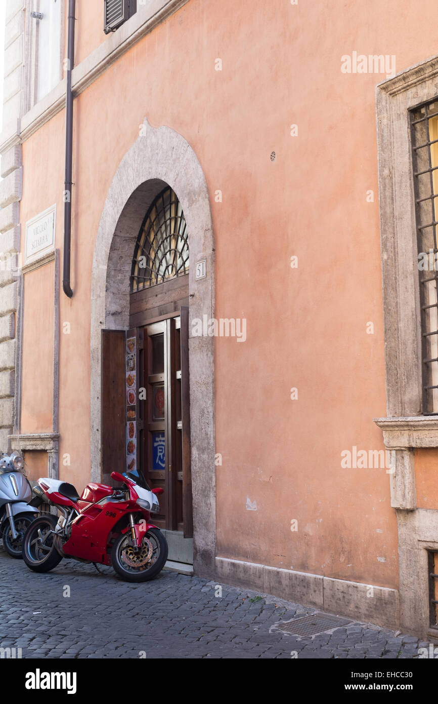 Rome motorcycle hi-res stock photography and images - Alamy