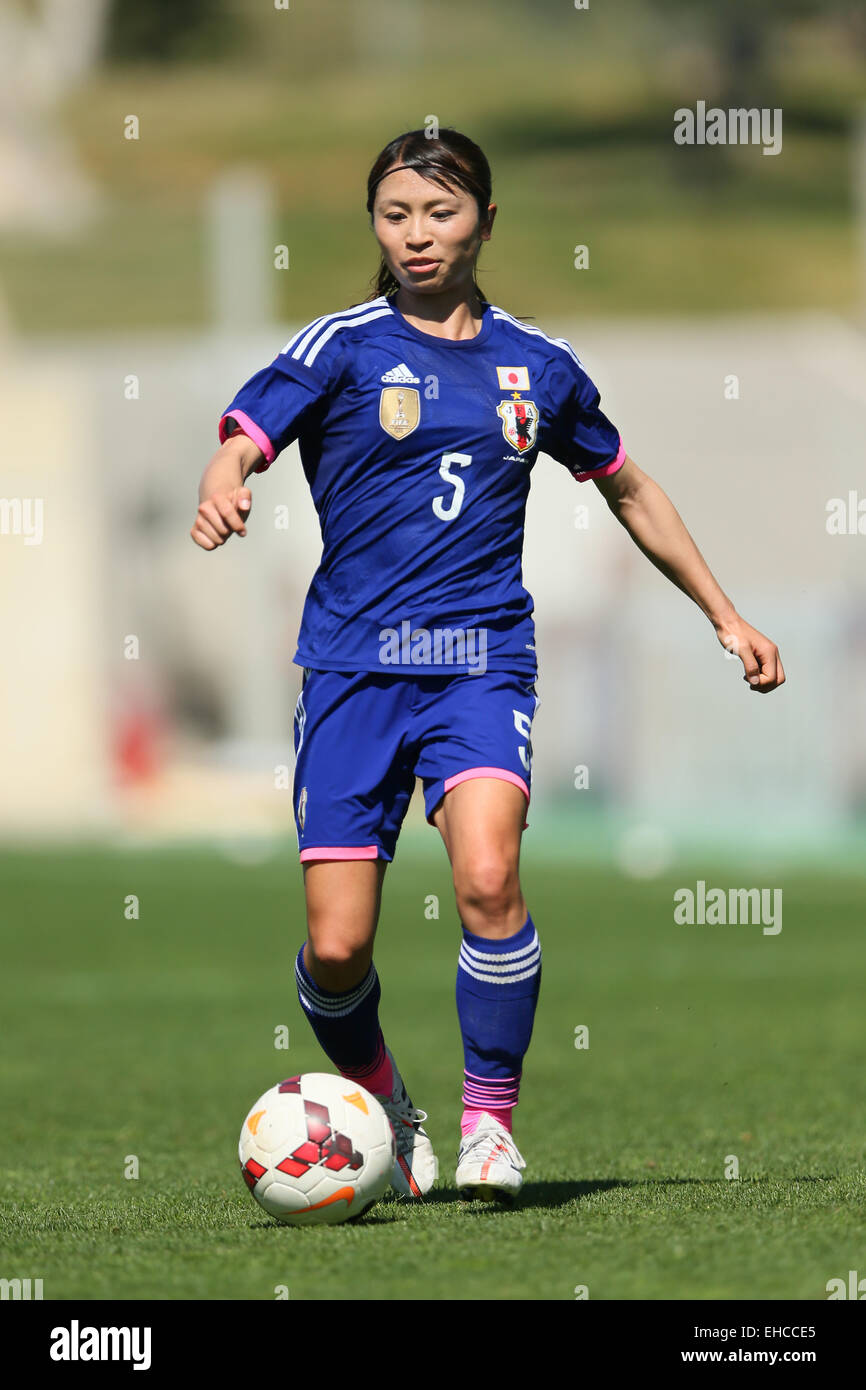 Faro, Portugal. 11th Mar, 2015. Aya Sameshima (JPN) Football/Soccer ...
