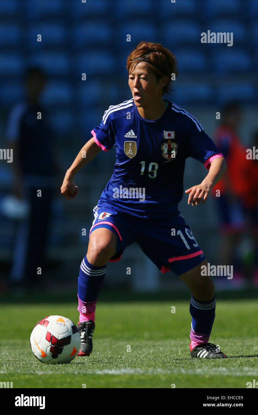 Faro, Portugal. 11th Mar, 2015. Saori Ariyoshi (JPN) Football/Soccer ...