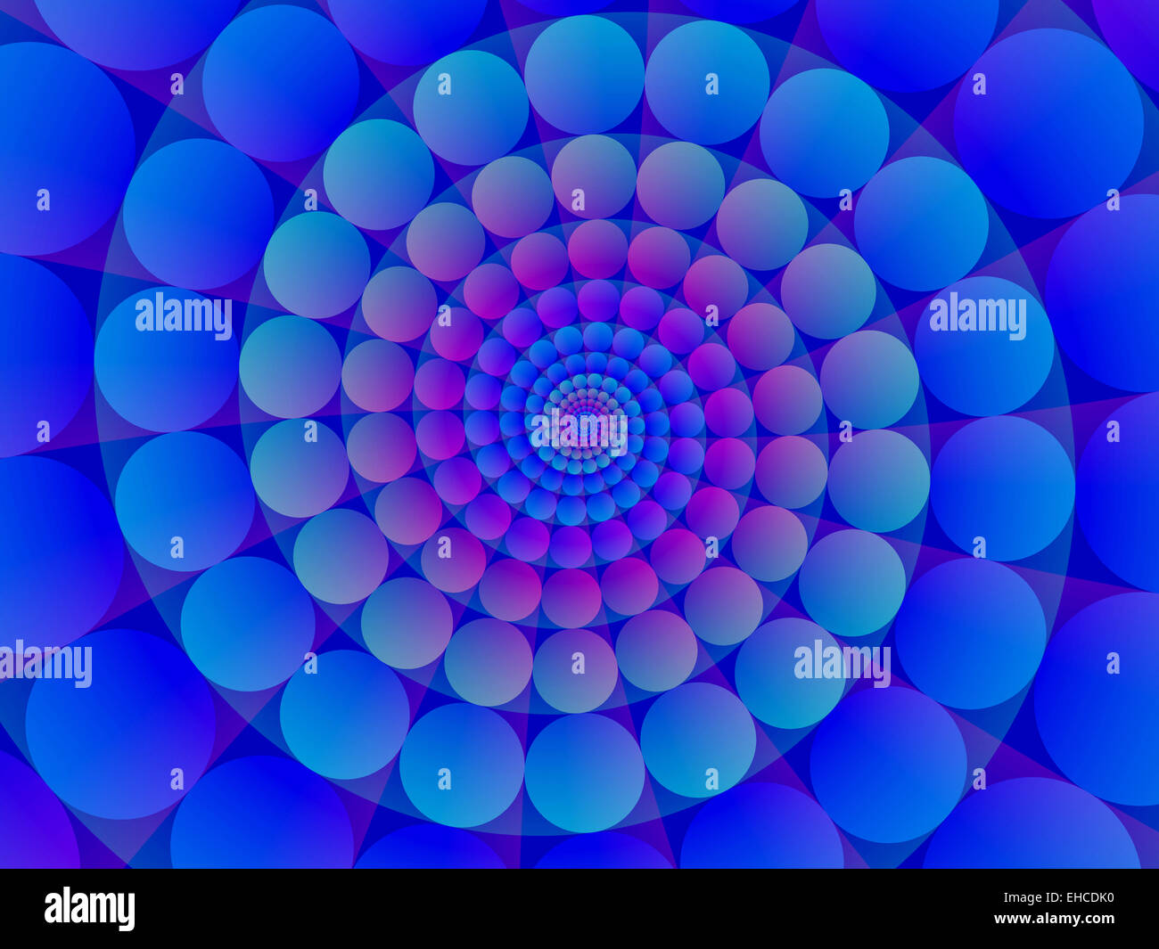 Blue spiral light hi-res stock photography and images - Alamy