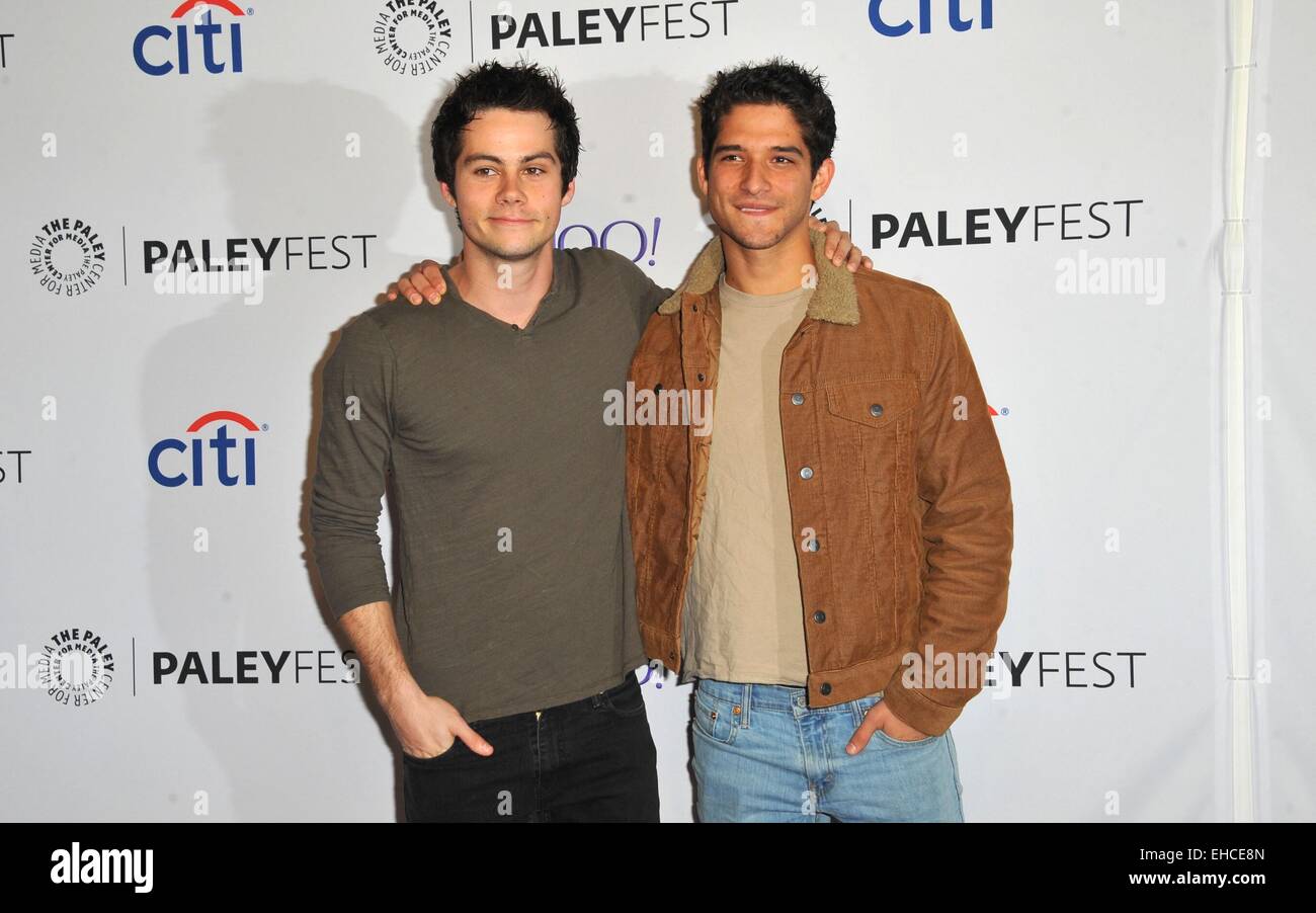 Dylan obrien tyler posey 32nd annual paleyfest presentation hi-res ...