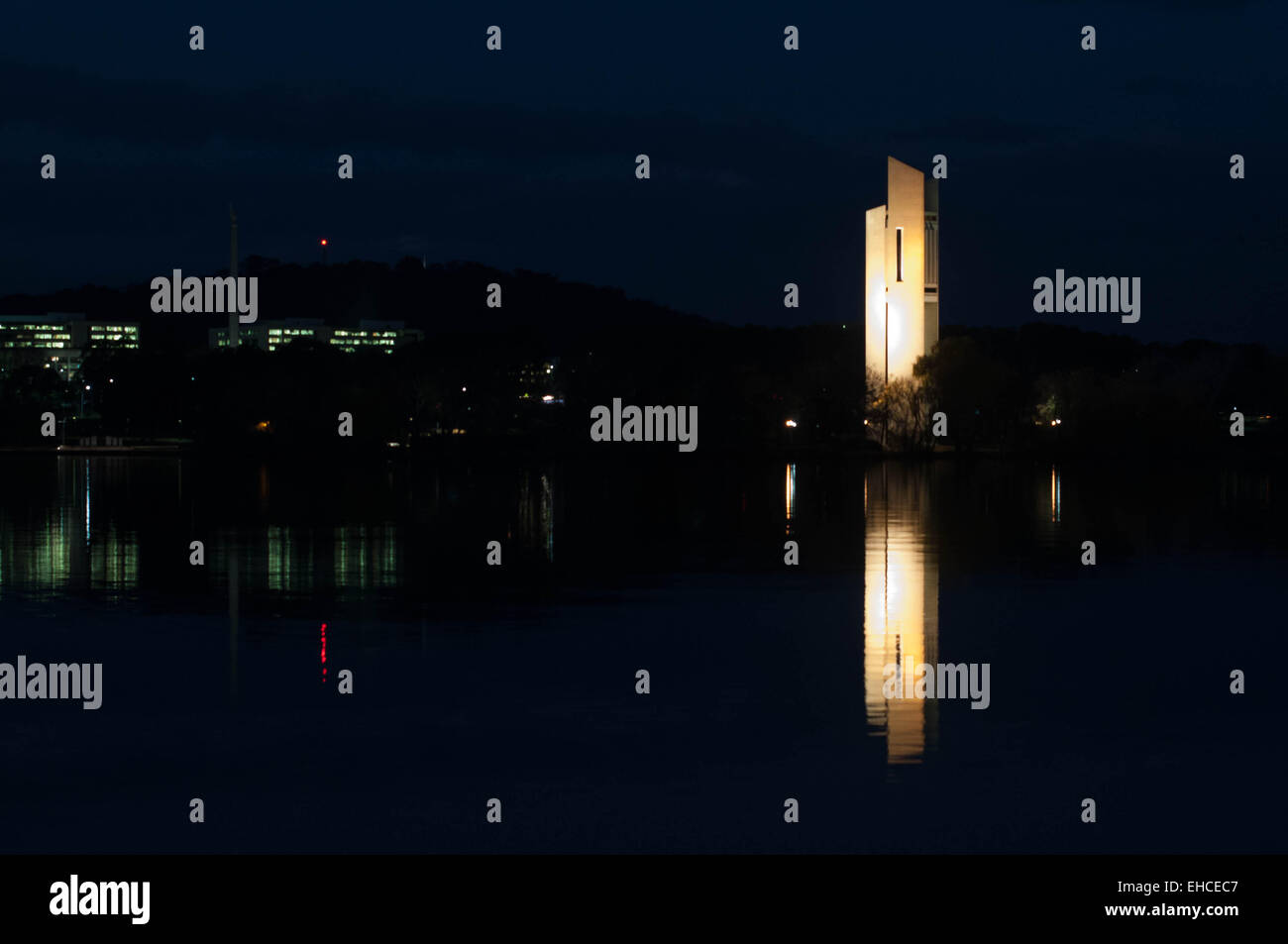 Canberra night scene hi-res stock photography and images - Alamy