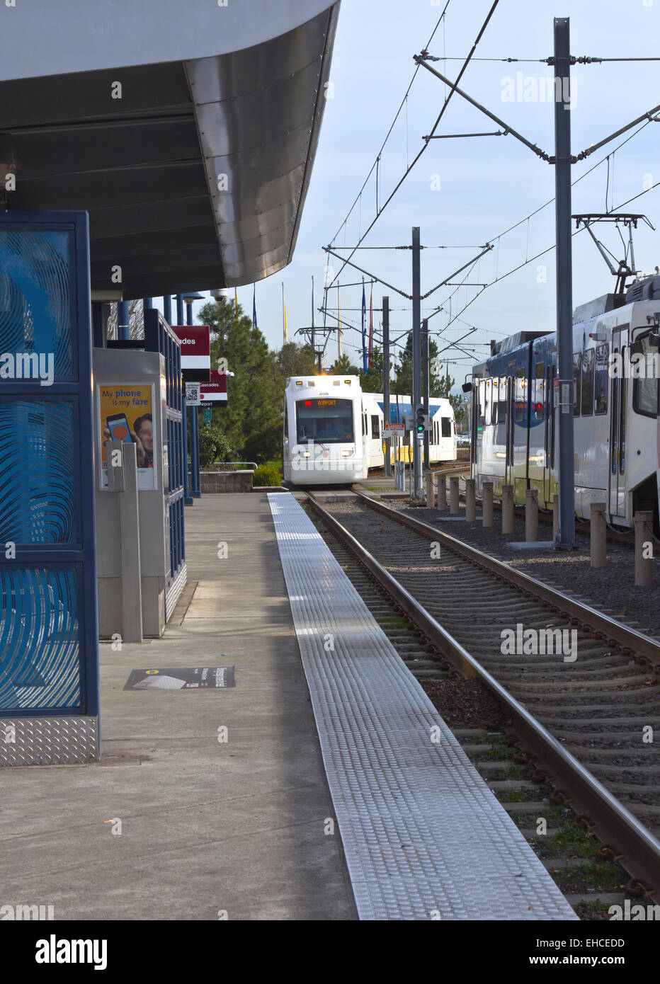 Light rail lines hi-res stock photography and images - Alamy