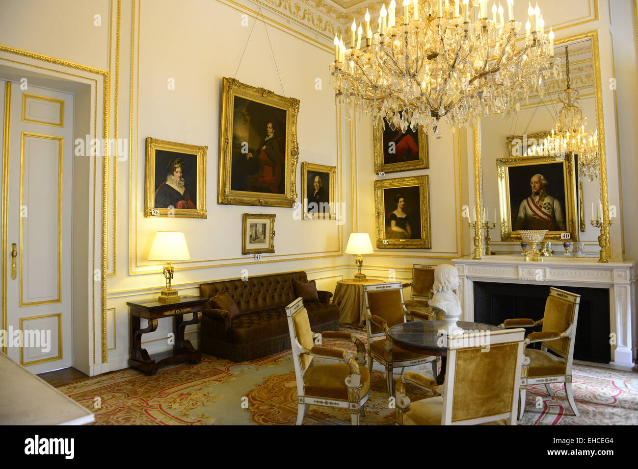 Inside Buckingham Palace Living Quarters