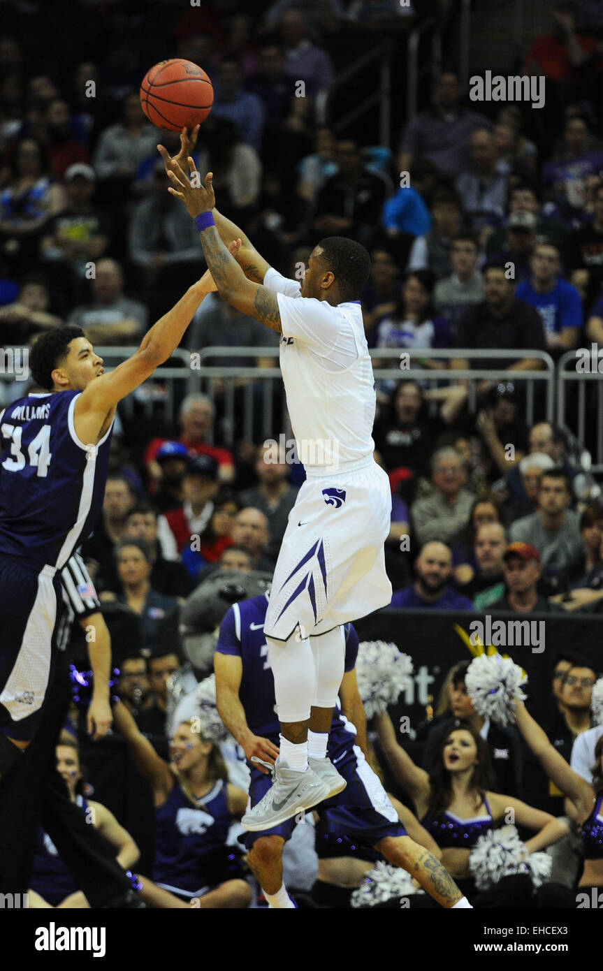 The Game. 11th Mar, 2015. Kansas State Wildcats guard Marcus Foster (2 ...