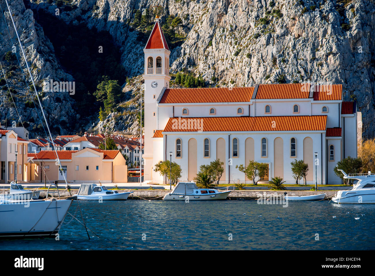 Omis city view in hi-res stock photography and images - Alamy