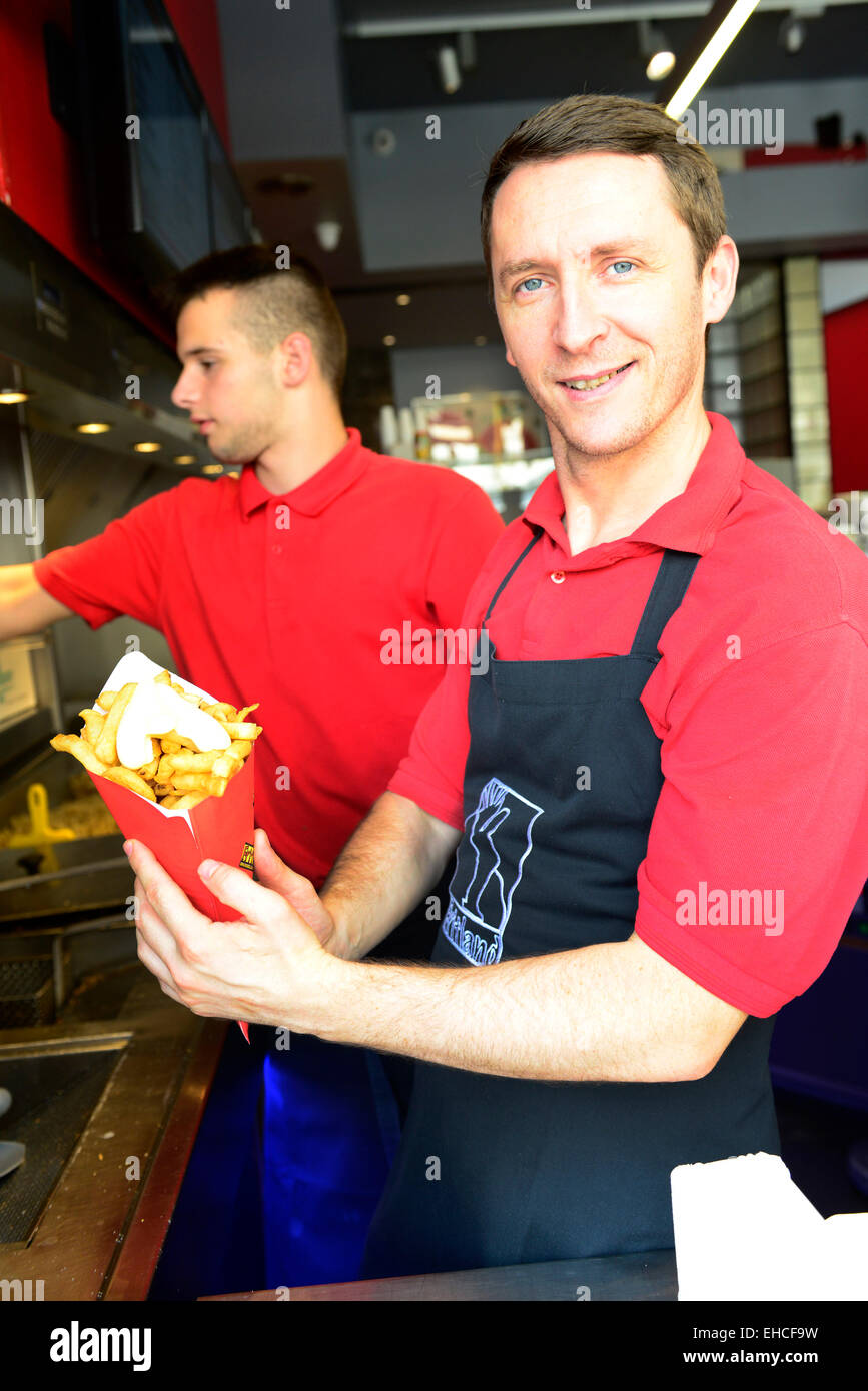 Belgian Frites High Resolution Stock Photography and Images - Alamy
