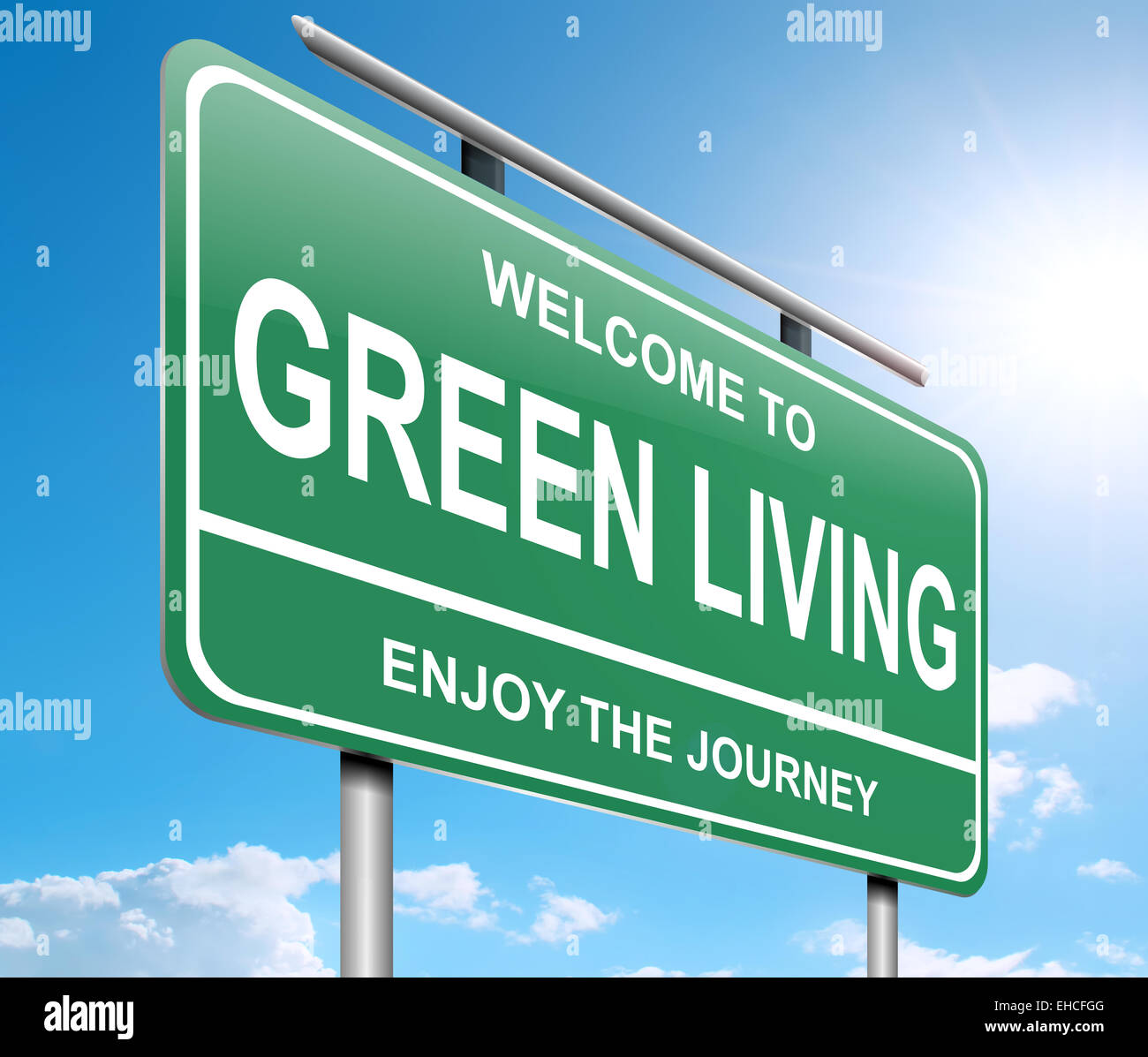 Green living concept Stock Photo - Alamy