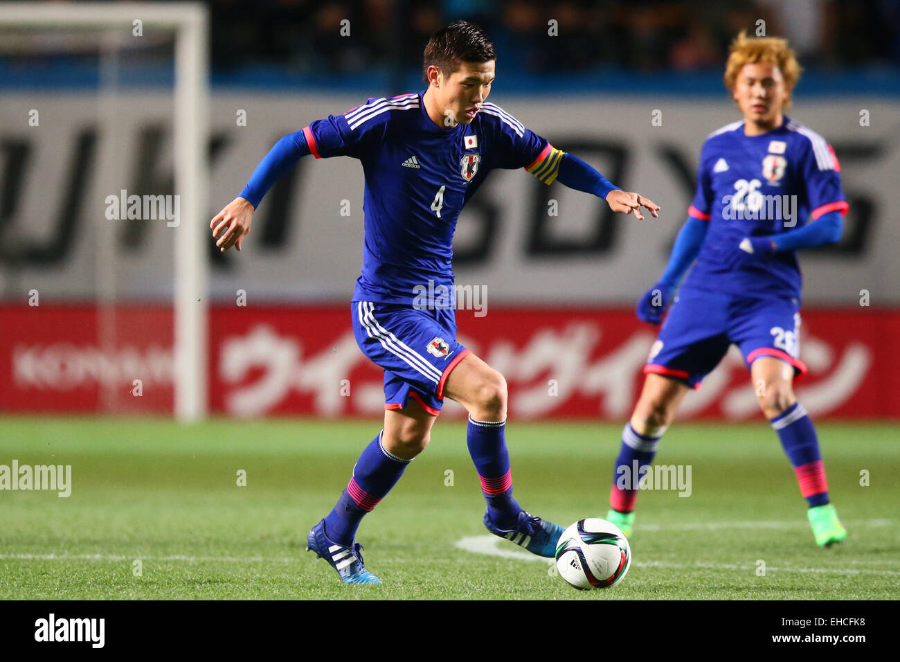 Fukuda Denshi Arena, Chiba, Japan. 11th Mar, 2015. Takuya Iwanami (JPN ...