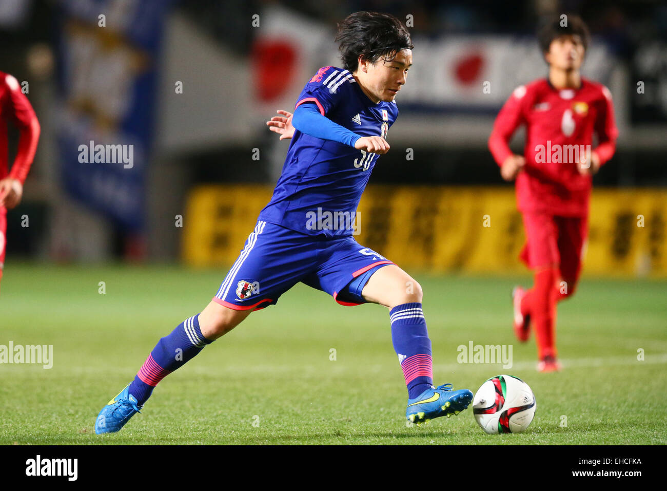 Fukuda Denshi Arena, Chiba, Japan. 11th Mar, 2015. Kazuki Anzai (JPN), MARCH 11, 2015 - Football ...