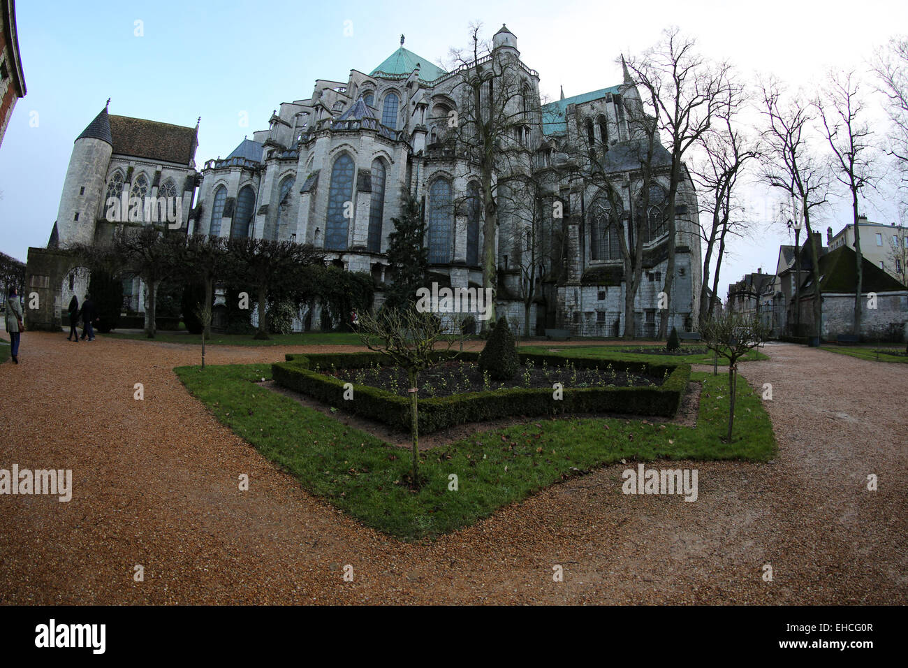 Chartres gothic cathedral stained glass hi-res stock photography and ...