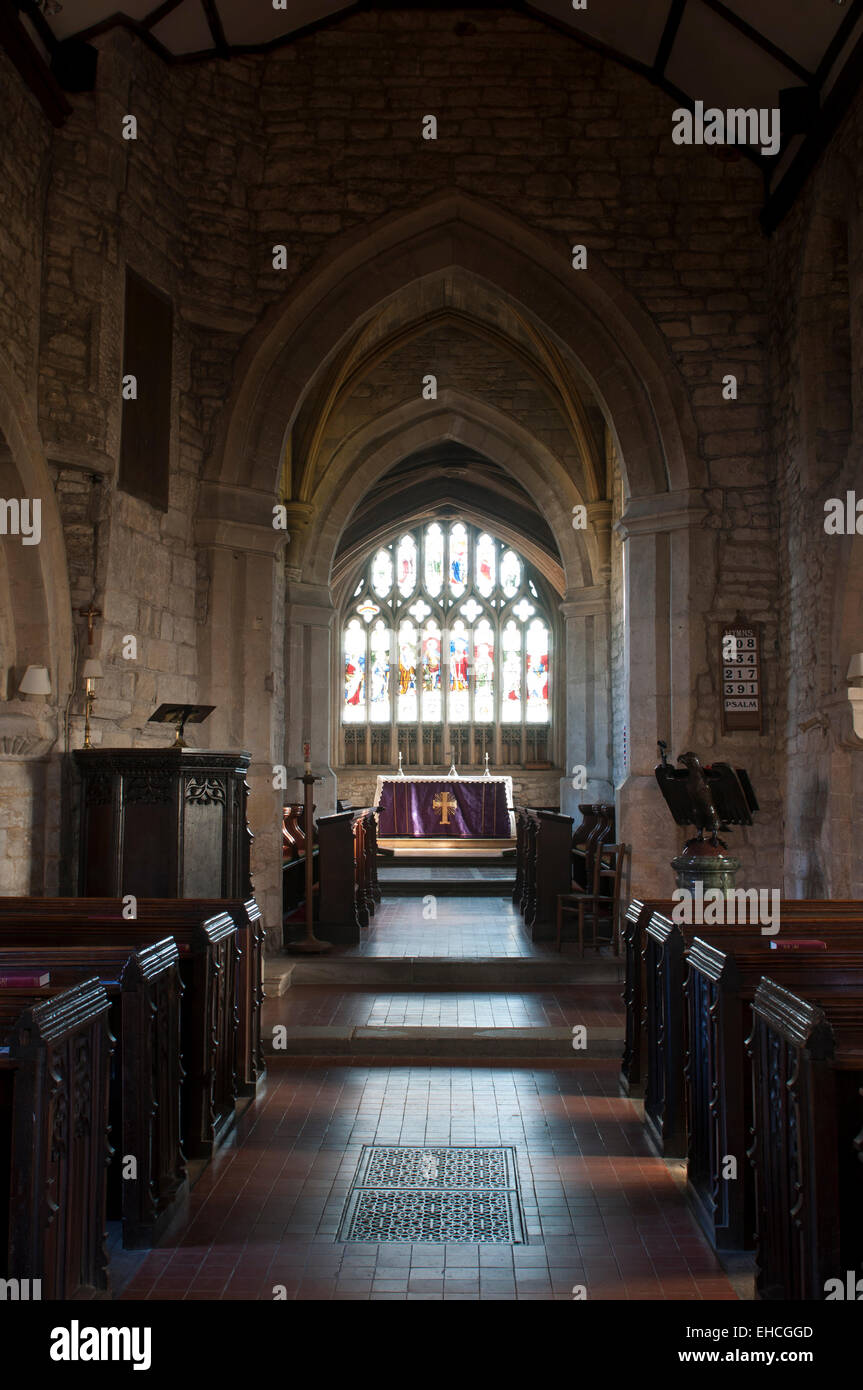 St. Faith`s Church, Overbury, Worcestershire, England, UK Stock Photo ...