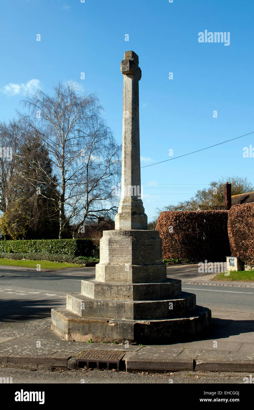 The war memorial, Kemerton, Worcestershire, England, UK Stock Photo - Alamy
