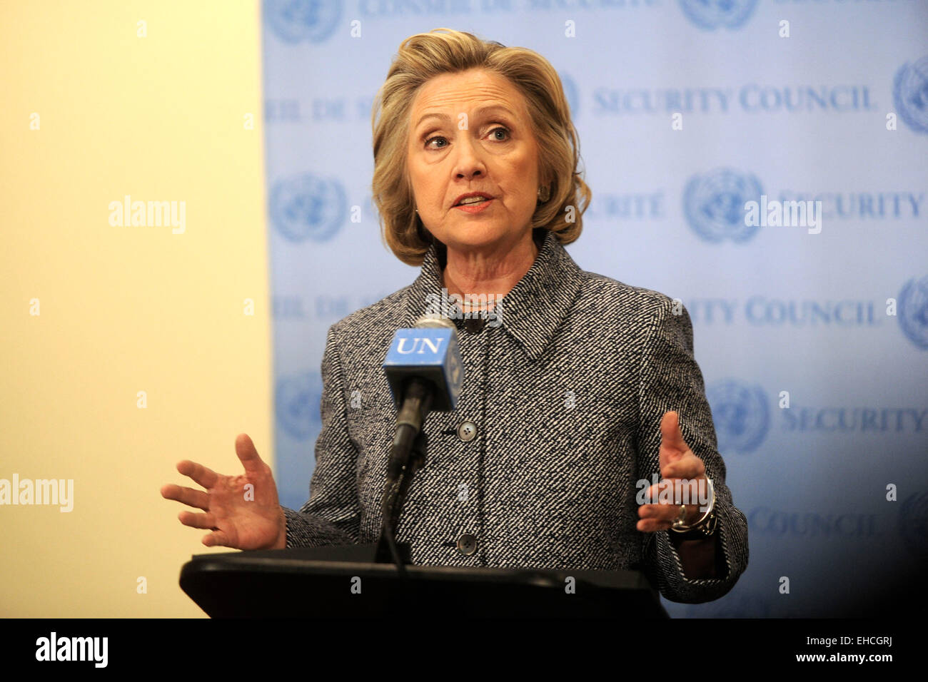 New York City. 10th Mar, 2015. Former United States Secretary of State ...
