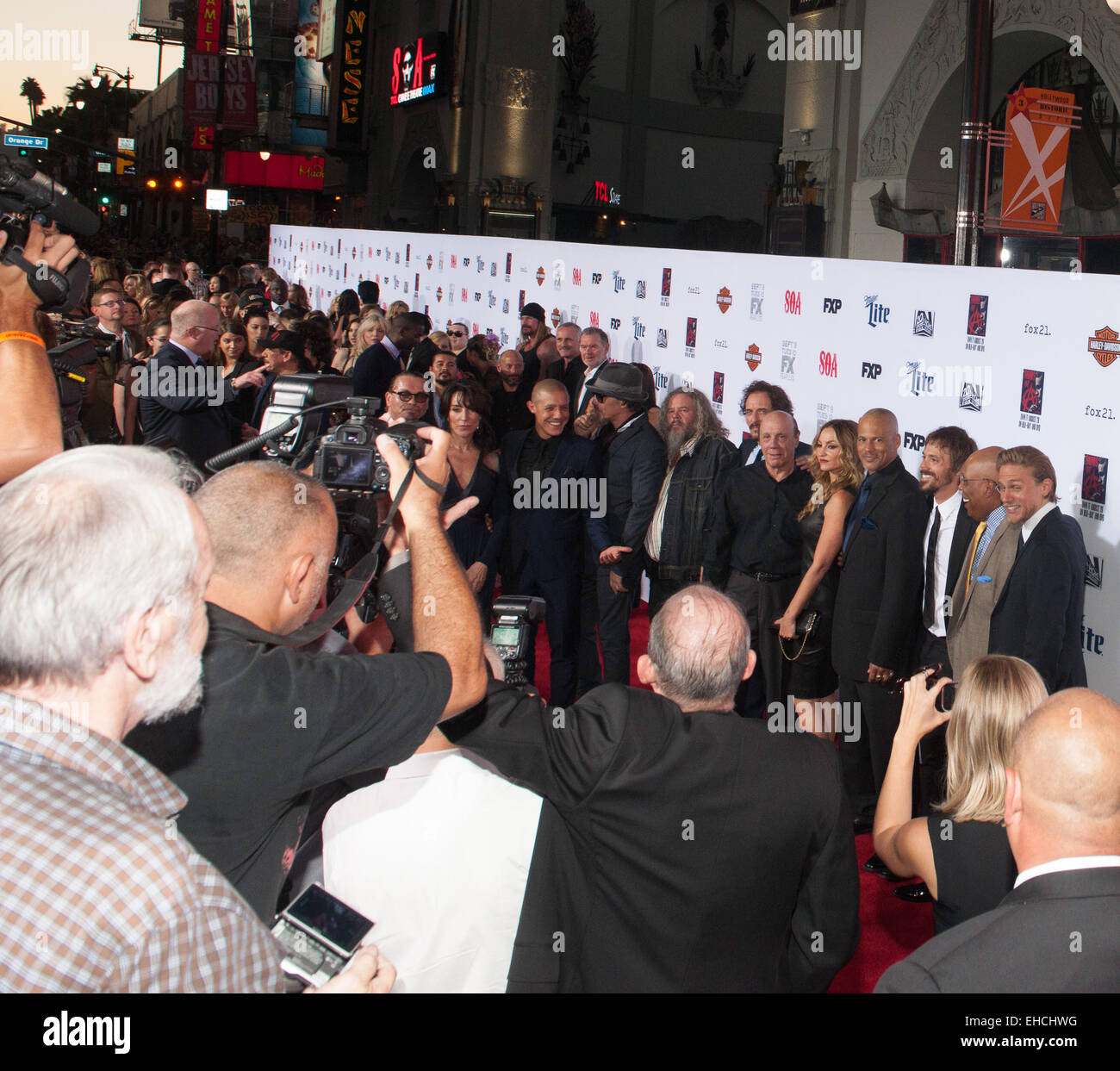 FX's 'Sons Of Anarchy' premiere at TCL Chinese Theatre - Arrivals Featuring: Atmosphere Where ...