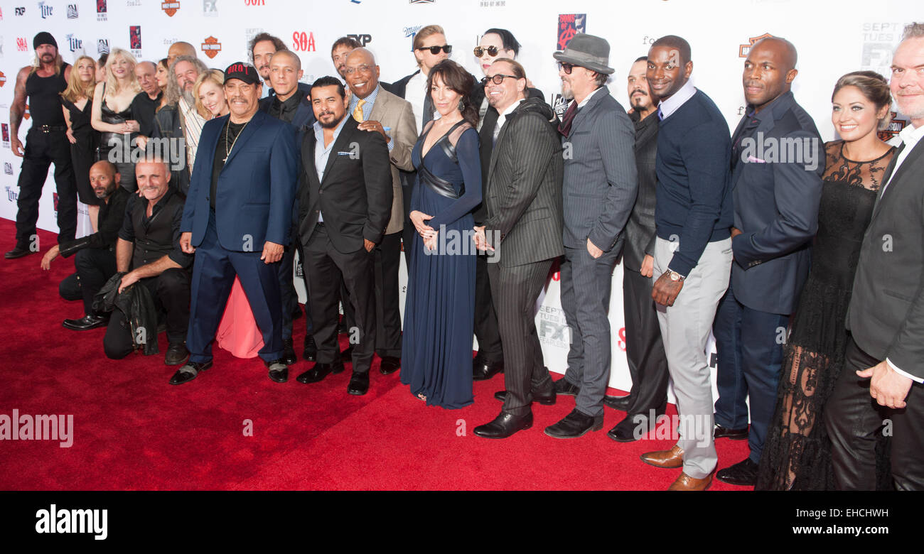 Fxs Sons Of Anarchy Premiere At Tcl Chinese Theatre Arrivals