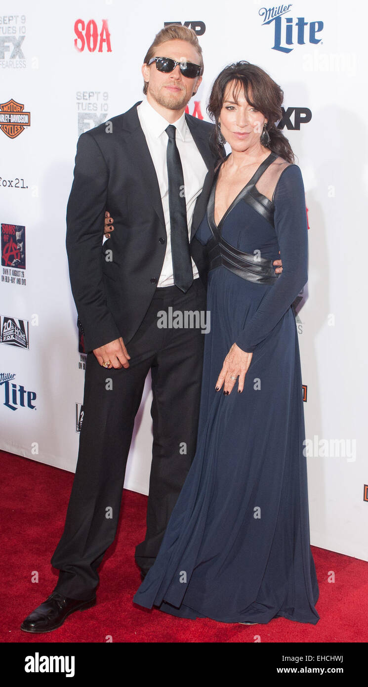 FX's 'Sons Of Anarchy' premiere at TCL Chinese Theatre - Arrivals Featuring: Charlie Hunnam ...