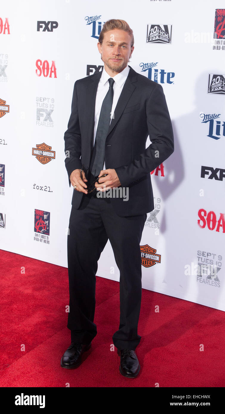 FX's 'Sons Of Anarchy' premiere at TCL Chinese Theatre - Arrivals Featuring: Charlie Hunnam ...