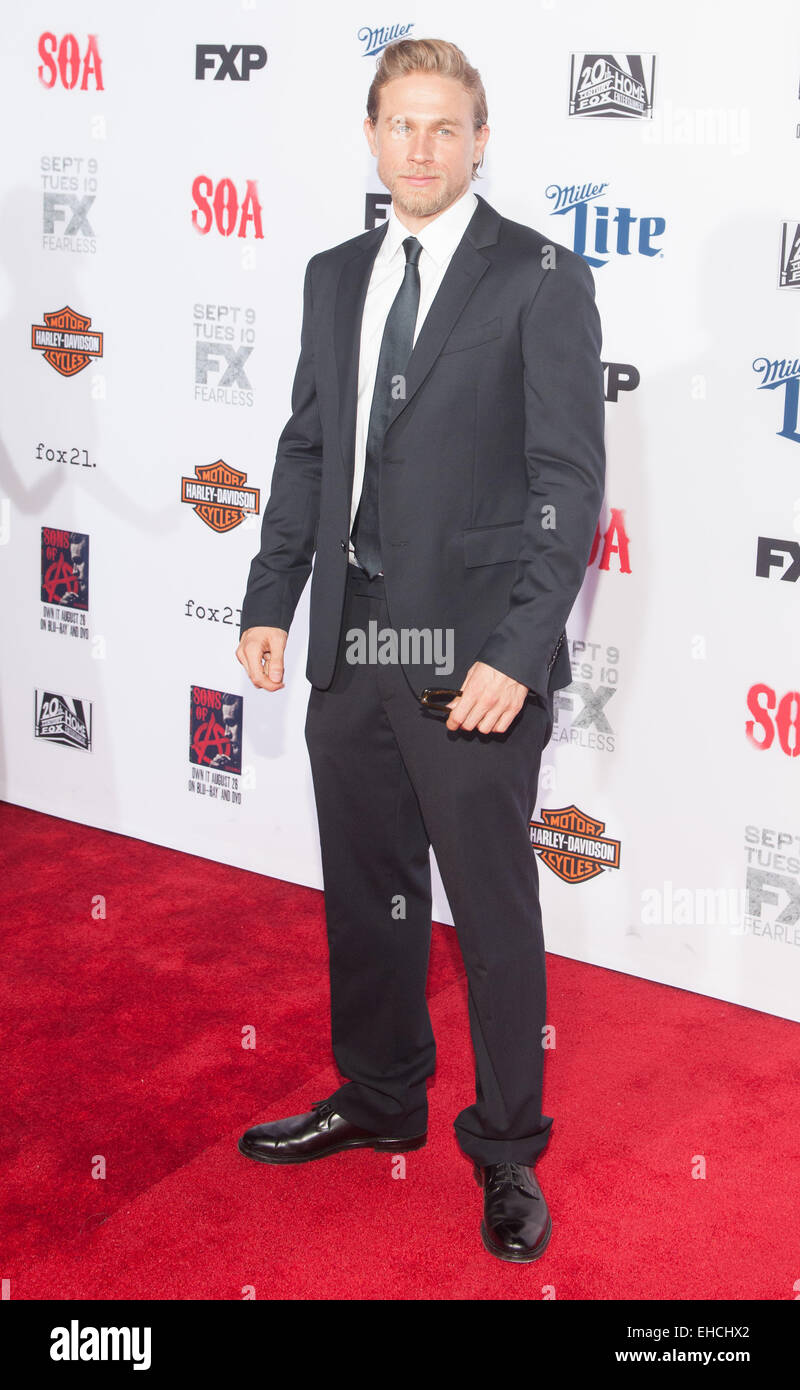 FX's 'Sons Of Anarchy' premiere at TCL Chinese Theatre - Arrivals Featuring: Charlie Hunnam ...