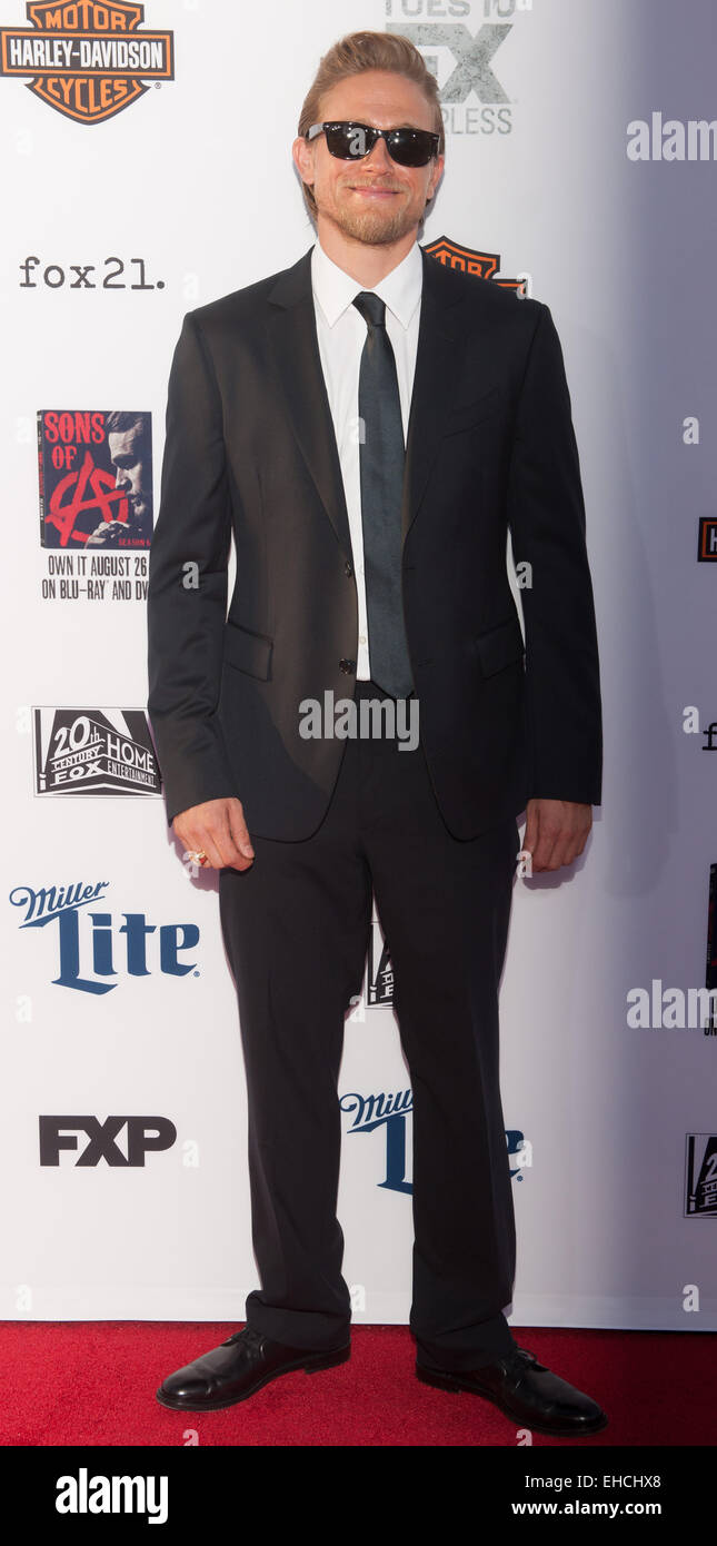 FX's 'Sons Of Anarchy' premiere at TCL Chinese Theatre - Arrivals Featuring: Charlie Hunnam ...
