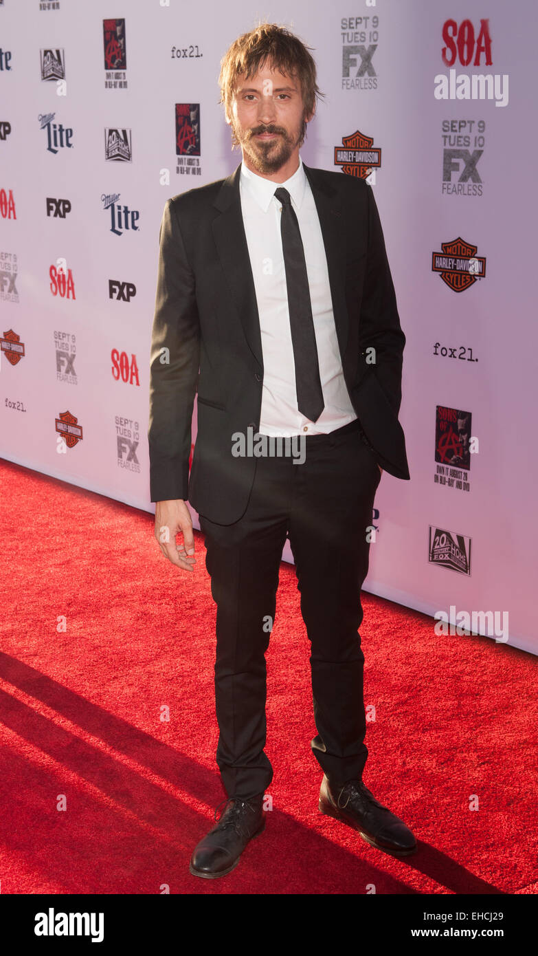 FX's 'Sons Of Anarchy' premiere at TCL Chinese Theatre - Arrivals Featuring: Niko Nicotera Where ...