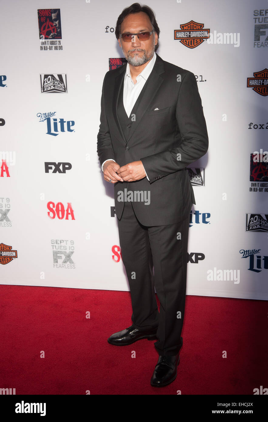 FX's 'Sons Of Anarchy' premiere at TCL Chinese Theatre - Arrivals Featuring: Jimmy Smits Where ...