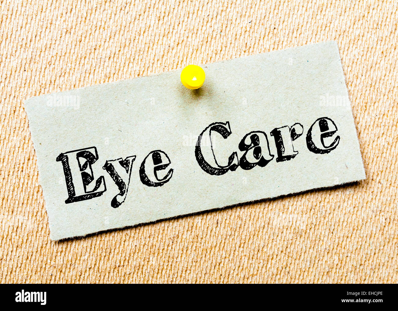 Eye care paper hi-res stock photography and images - Alamy
