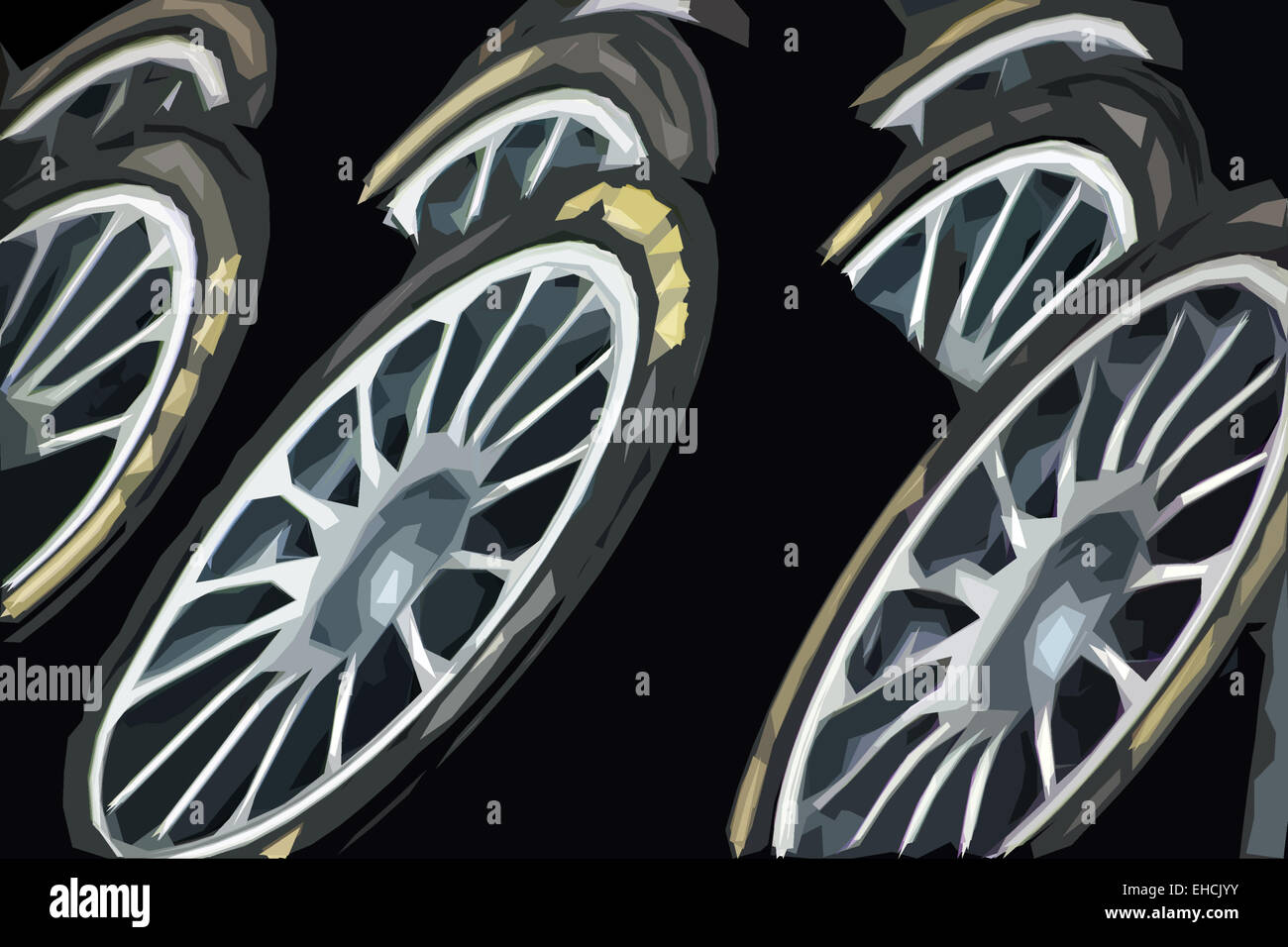 20 wheels hi-res stock photography and images - Alamy