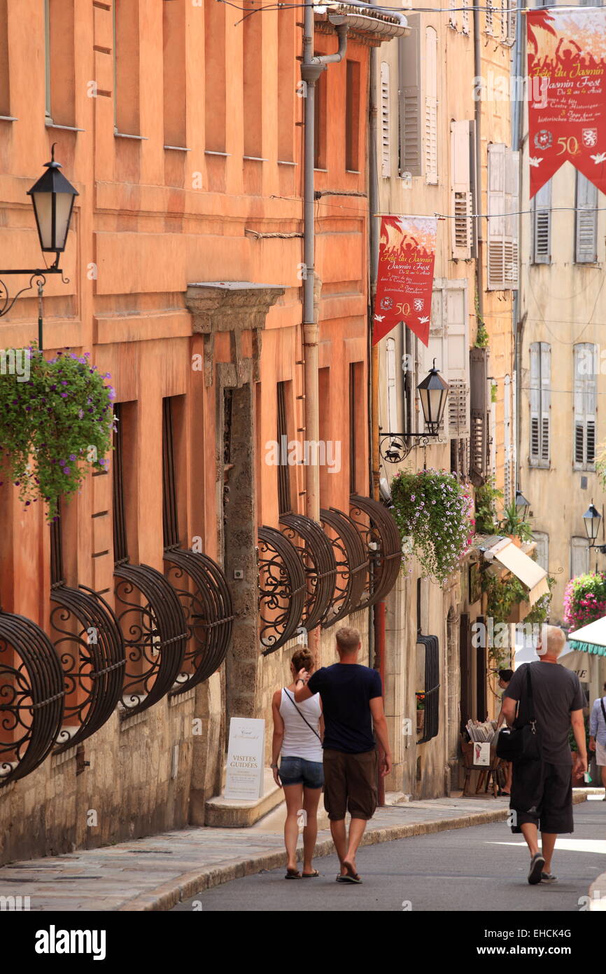 The city of Grasse on the French Riviera, France Stock Photo - Alamy