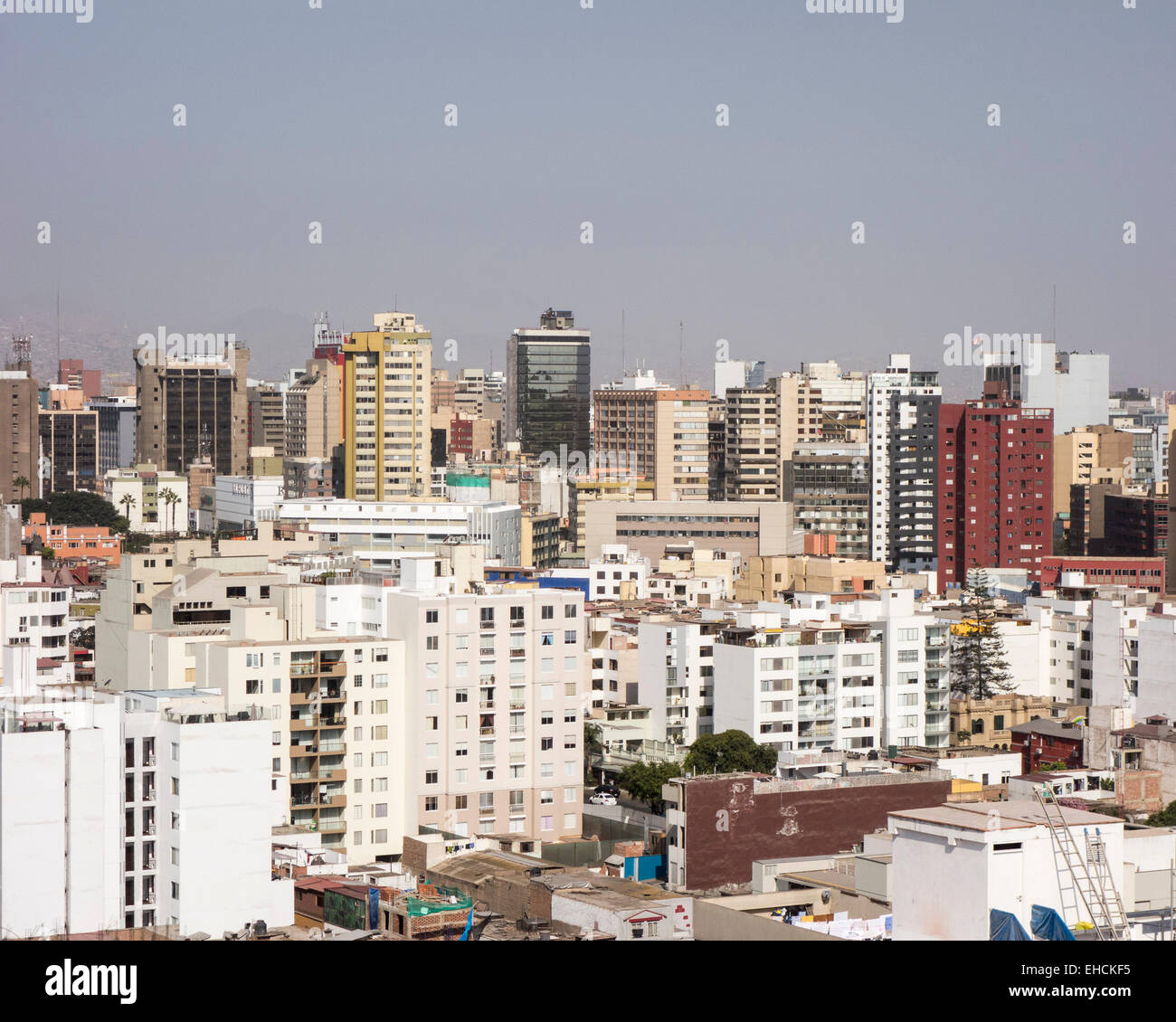 Lima cityscape. Lima cityscapes, Lima, Peru. Architect: Unknown, 2014 ...