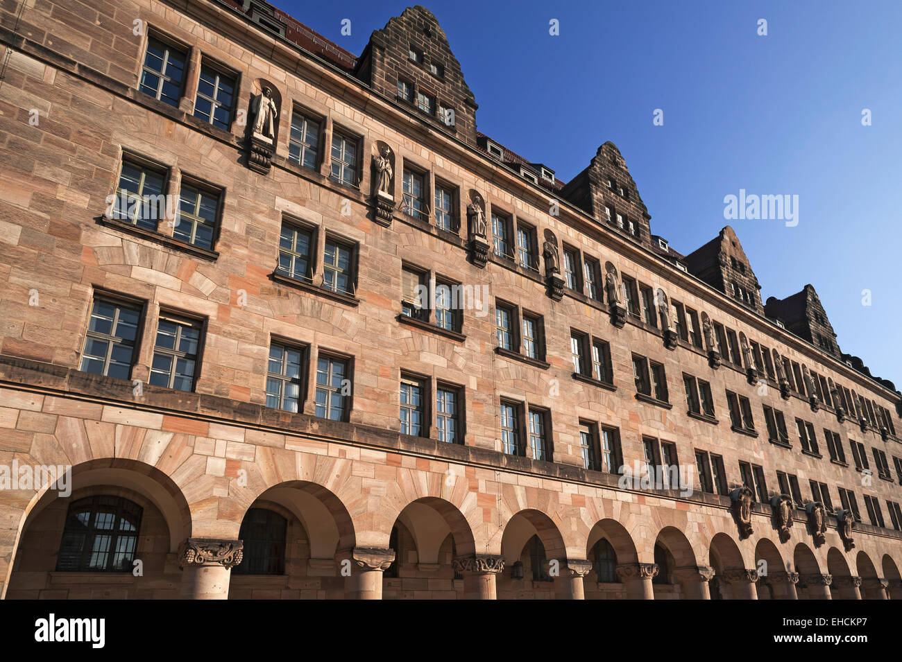 Higher Regional Court Nürnberg, German Renaissance, 1909-1916 ...