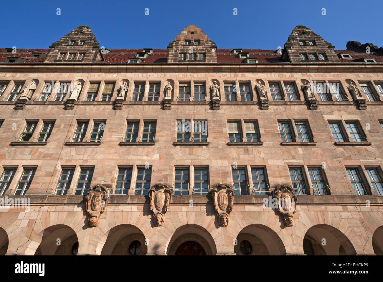 Higher Regional Court Nürnberg, German Renaissance, 1909-1916 ...