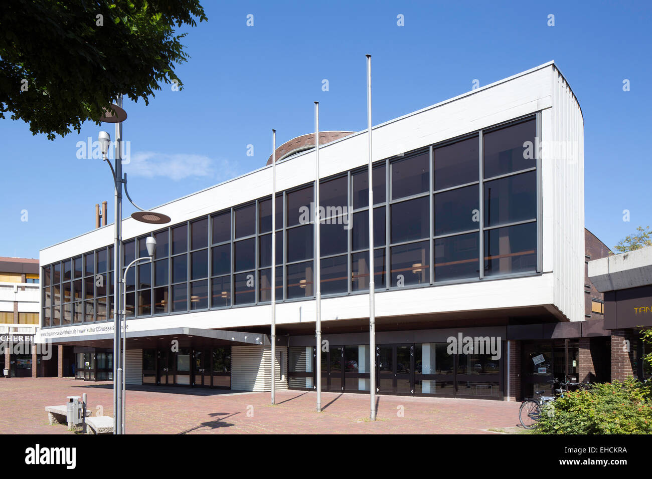 Cultural Centre of Rüsselsheim, home to the theater, the music school ...