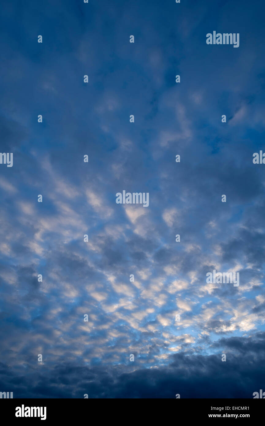 Small fluffy clouds, cirrocumulus Stock Photo - Alamy