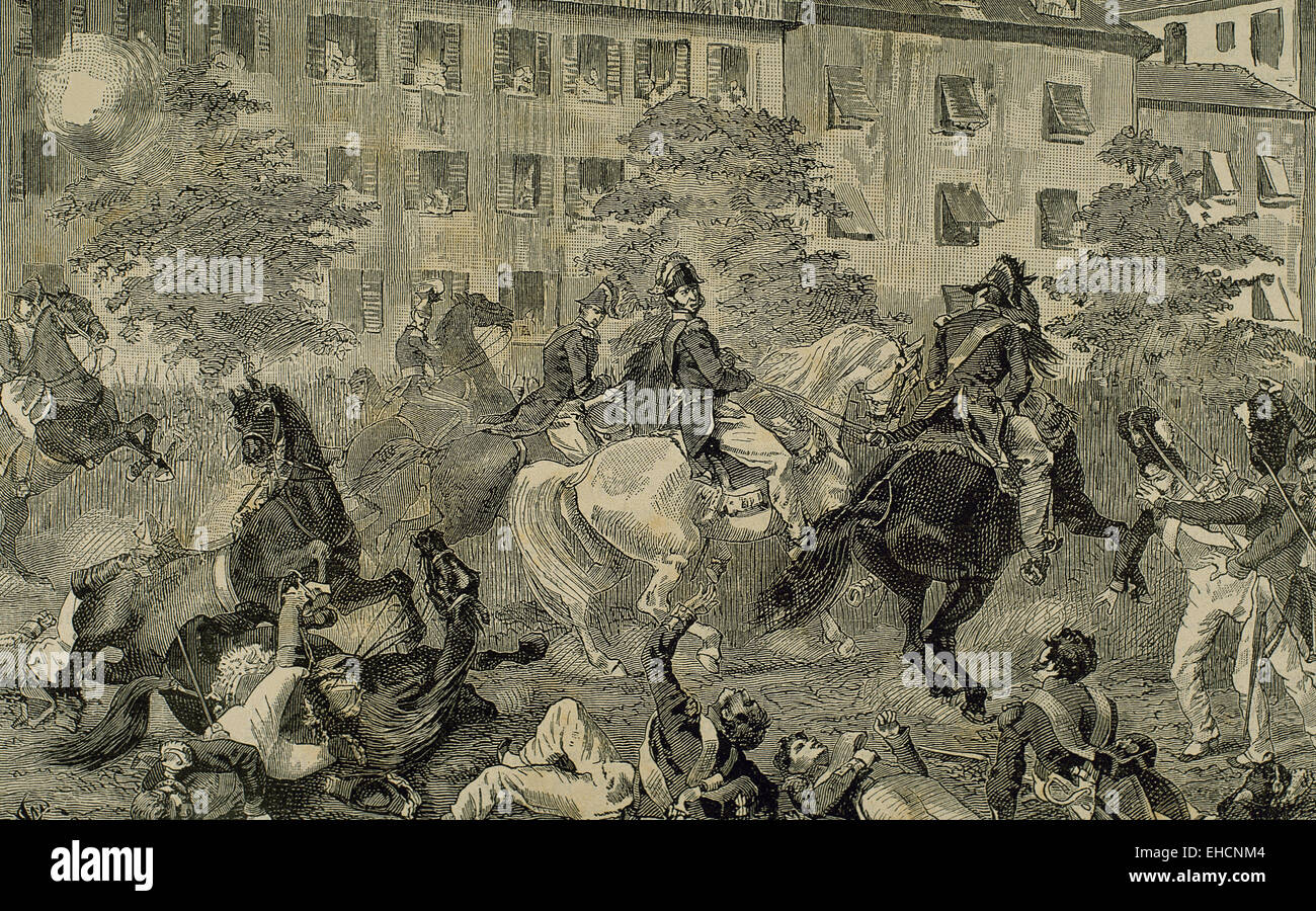 Giuseppe Marco Fieschi (1790-1836). Chief conspirator in an attempt on ...