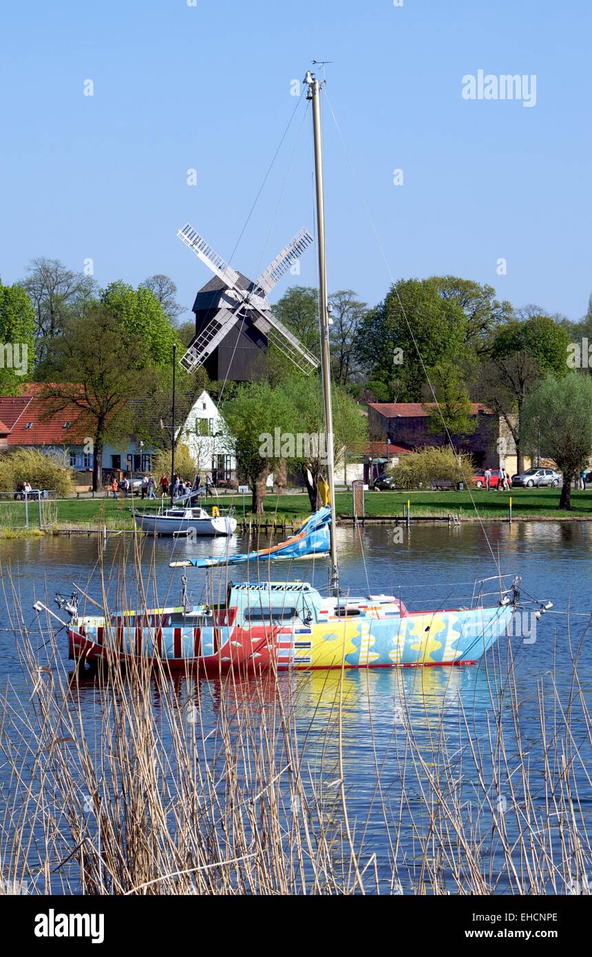 Town of Werder Stock Photo - Alamy
