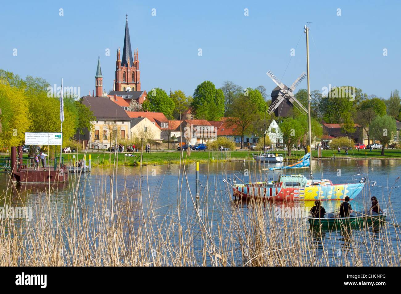 Town of Werder Stock Photo - Alamy