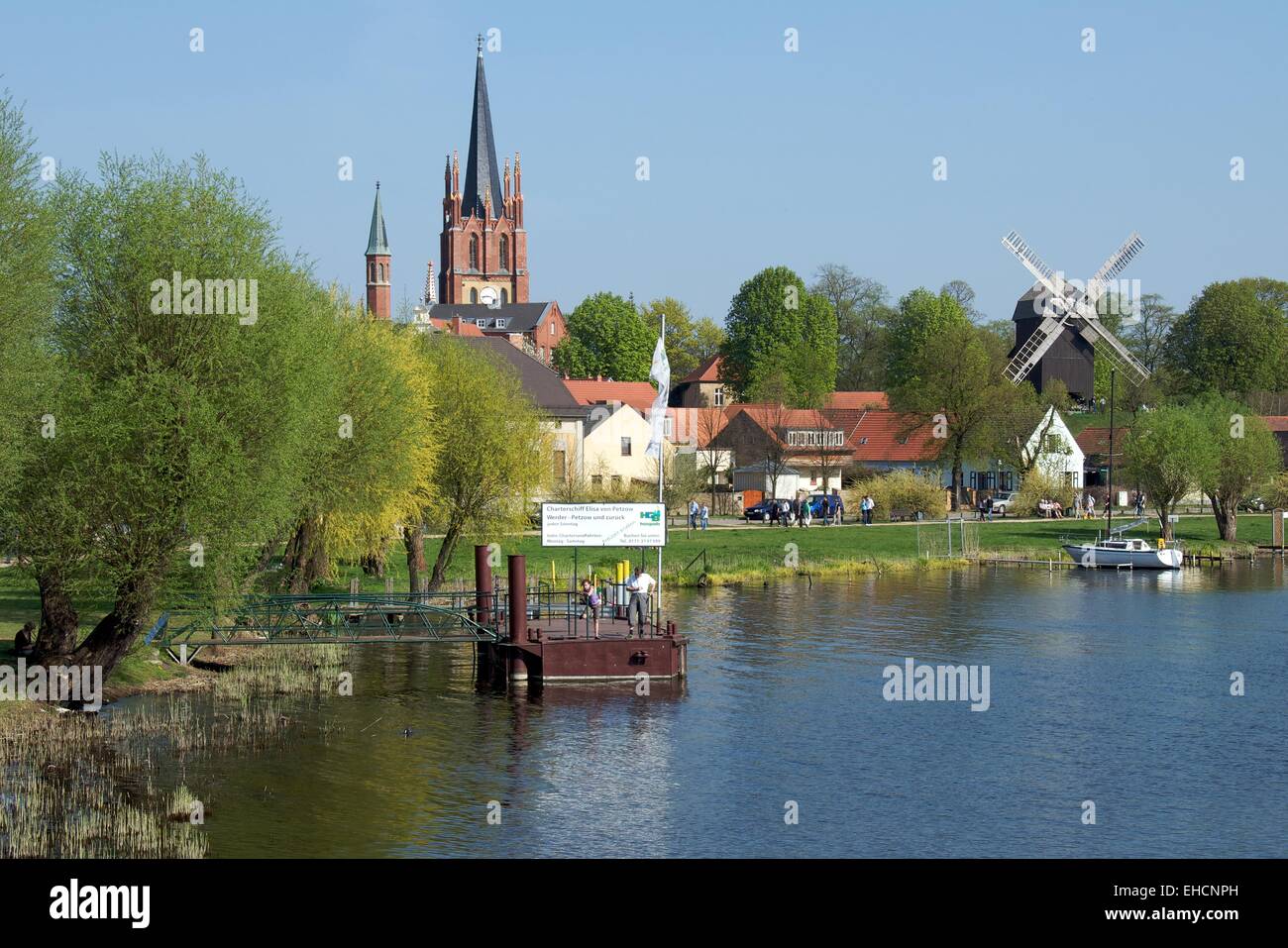 Town of Werder Stock Photo - Alamy