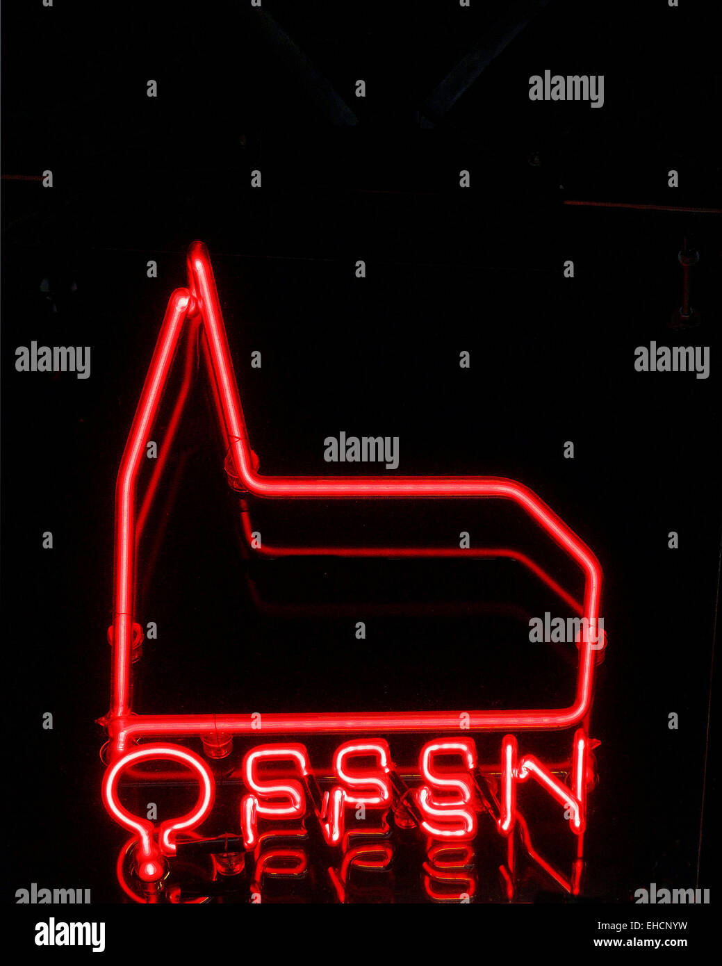 Neon church sign hi-res stock photography and images - Alamy