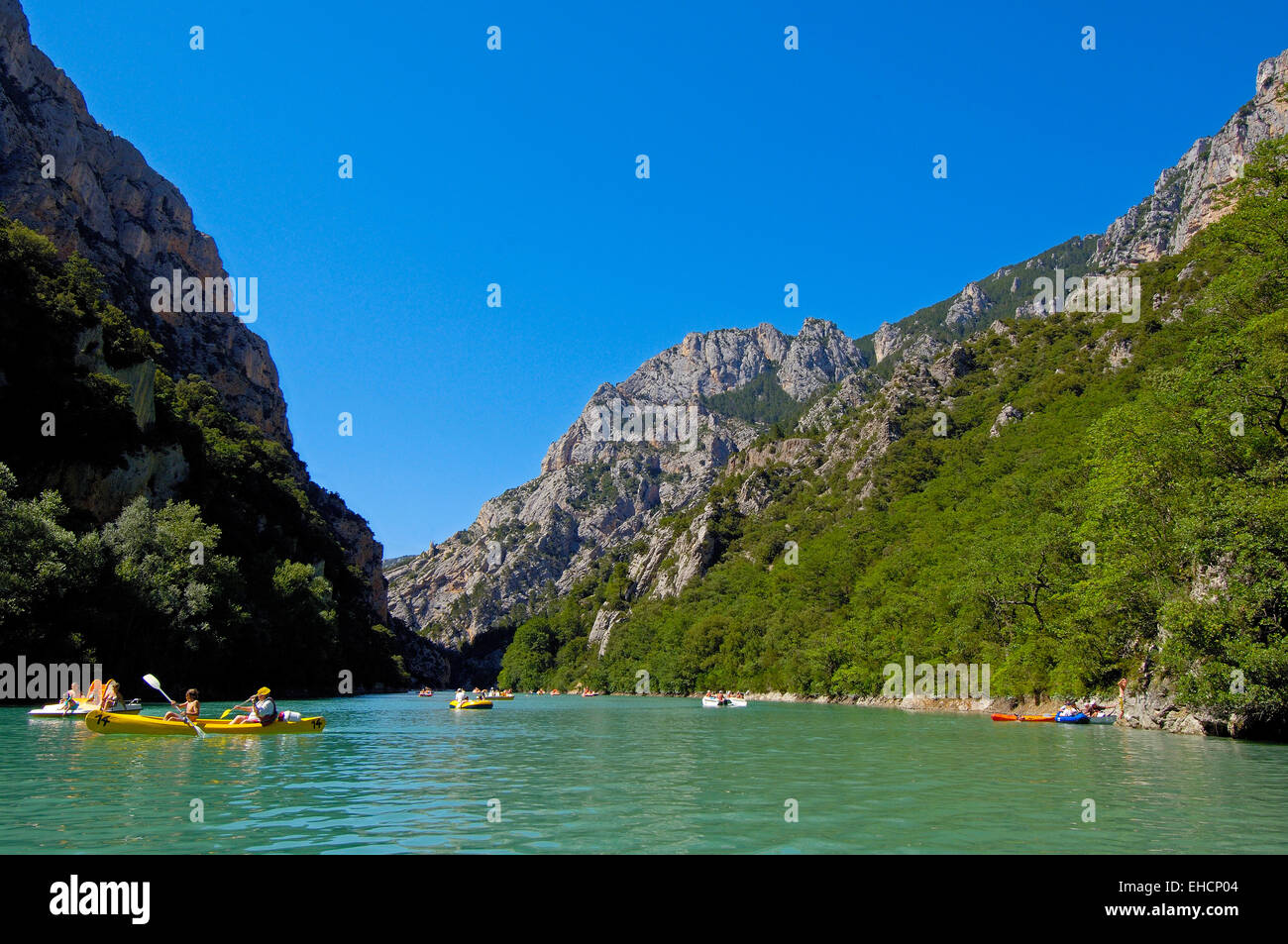 Canyon of the Verdon River, Verdon Regional Natural Park, Provence ...