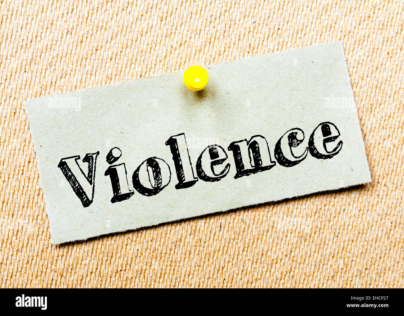 Violence concept message on hi-res stock photography and images - Alamy
