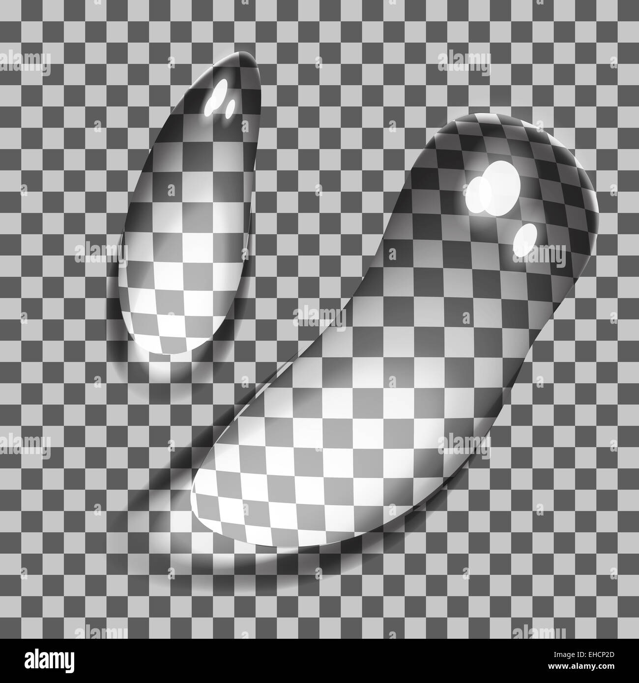 Set of transparent bubbles Stock Photo - Alamy