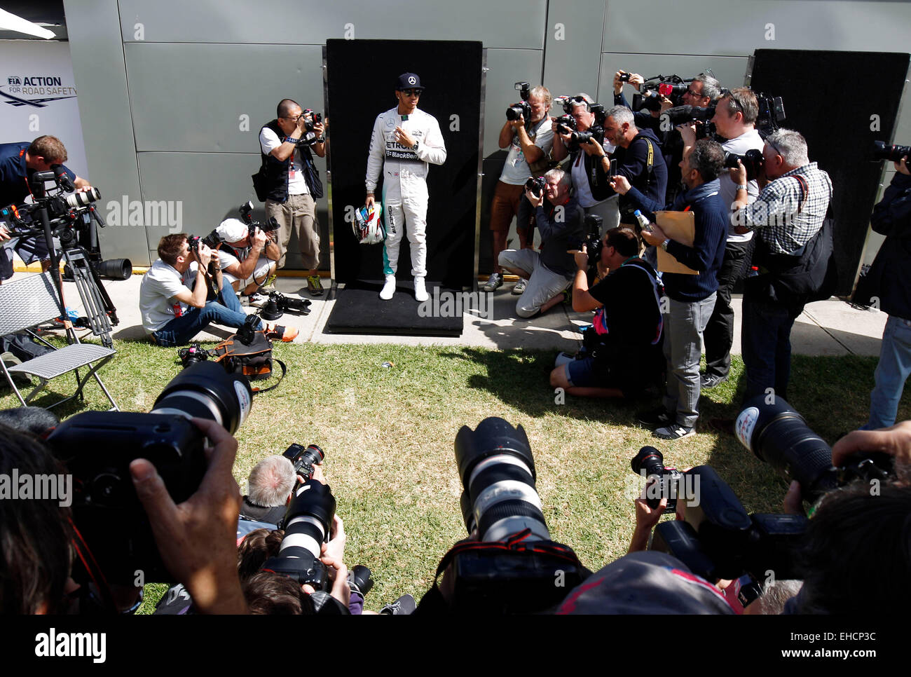 Lewis hamilton australia 2015 hi-res stock photography and images - Alamy