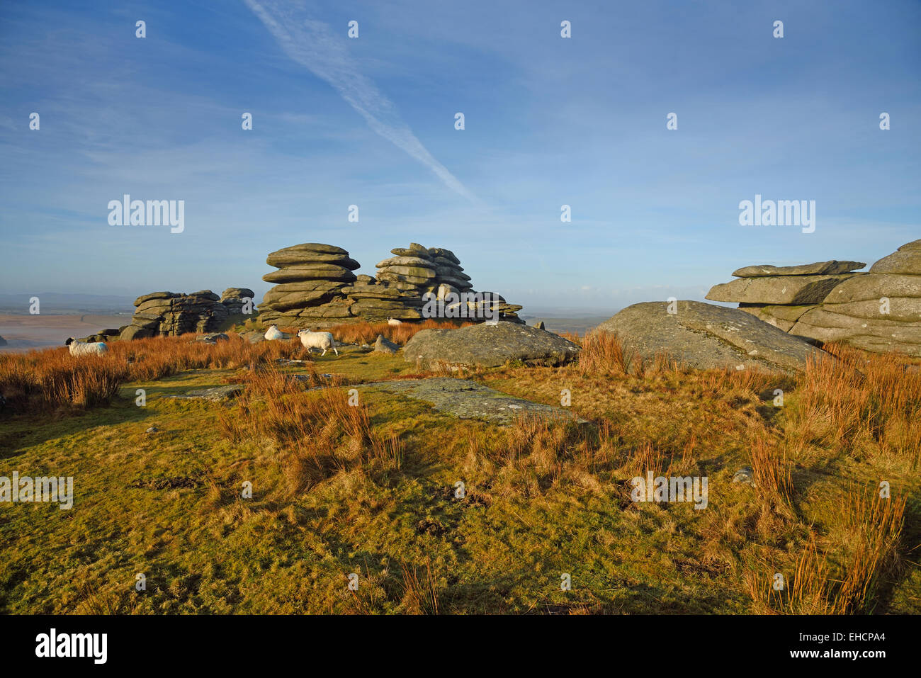 Rocks on Roughtor, Bodmin Moor, Cornwall, UK Stock Photo - Alamy