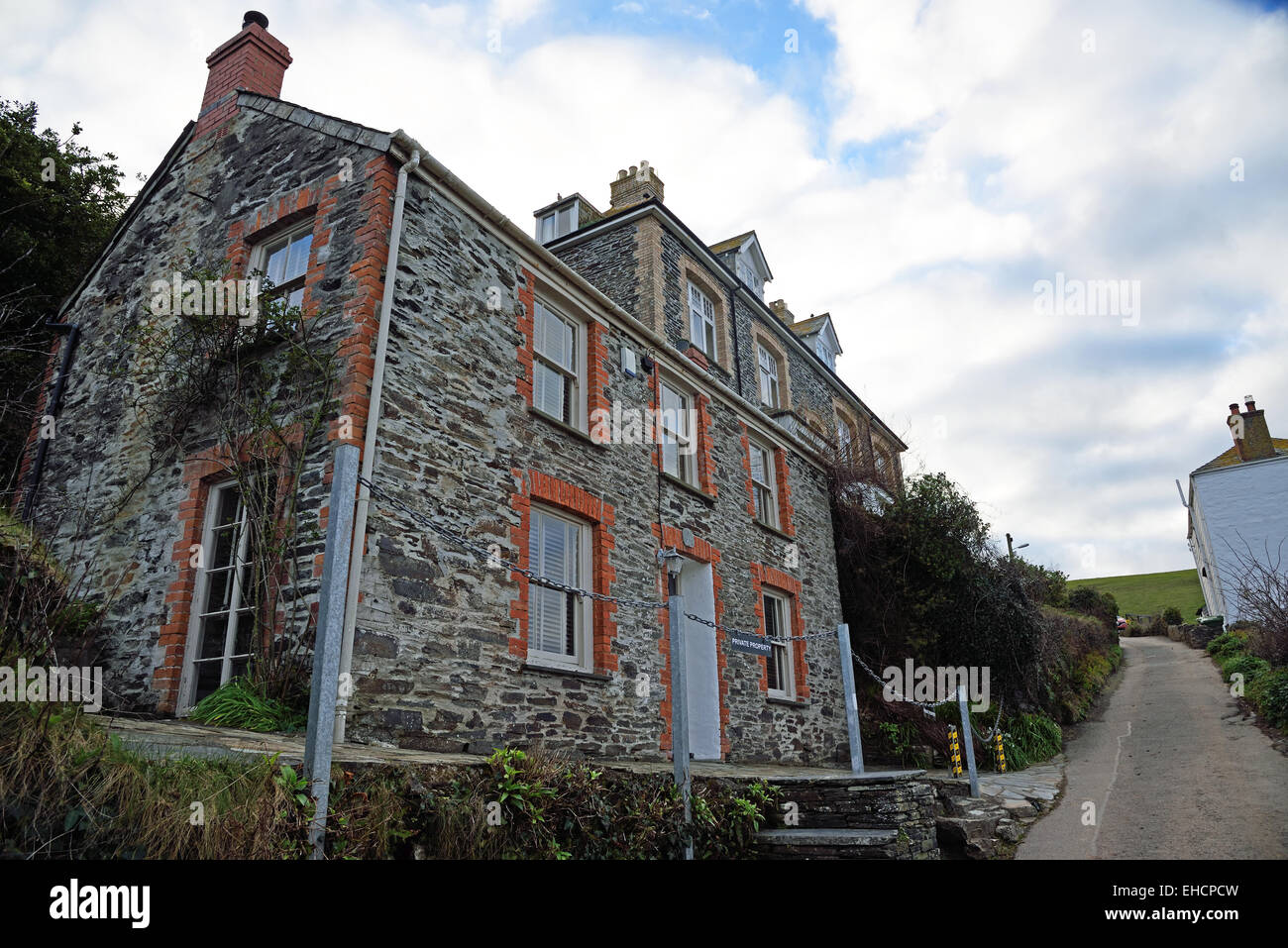 Home to tv series doc martin hi-res stock photography and images - Alamy