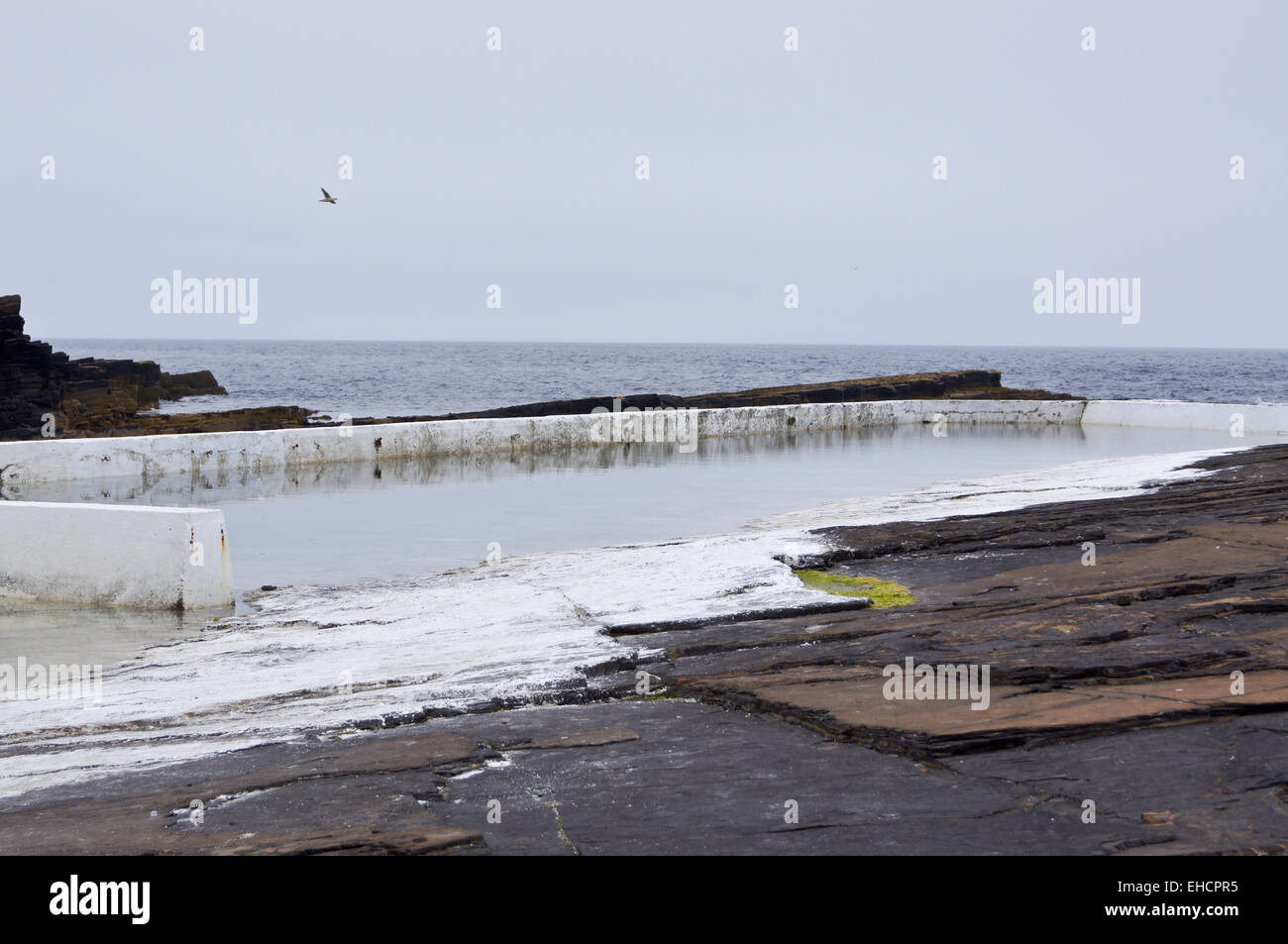 Trinkie outdoor saltwater swimming pools, Wick, Caithness, Scotland ...