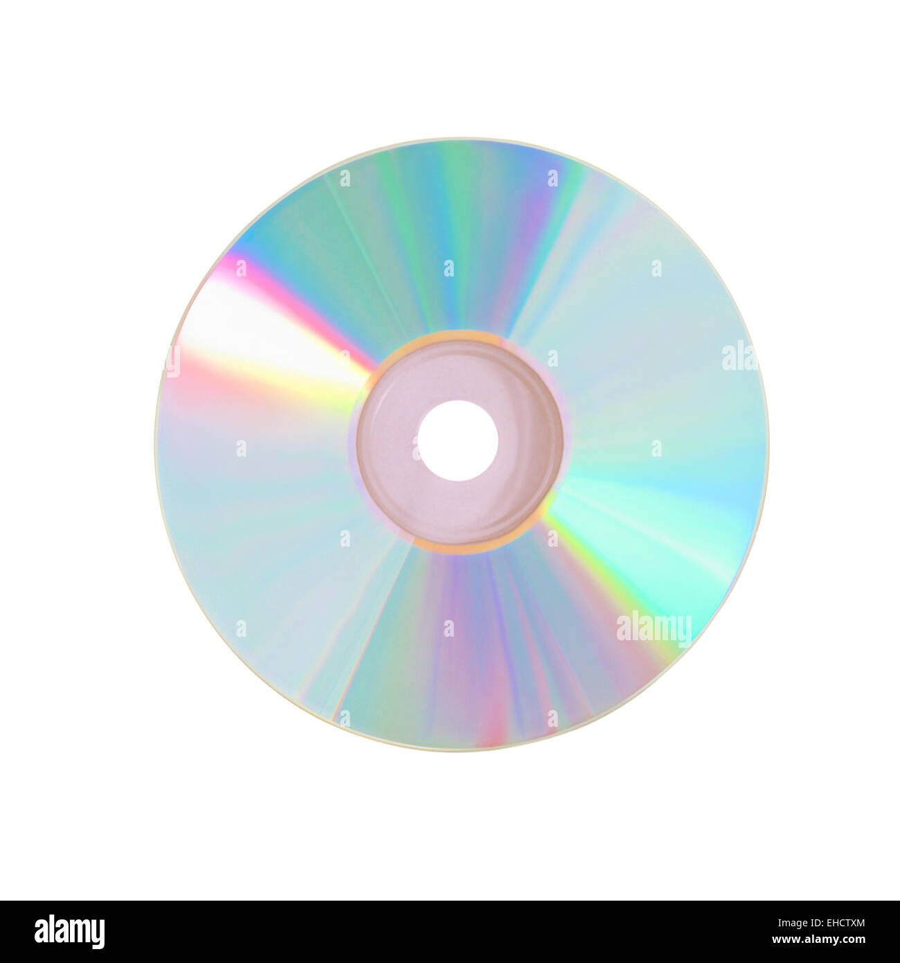 Compact disc isolated on the white background Stock Photo - Alamy